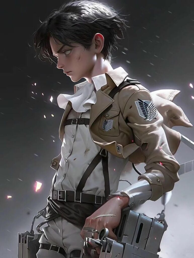 99+ Hình nền Levi cực ngầu, chất lượng cao cho fan Attack on Titan