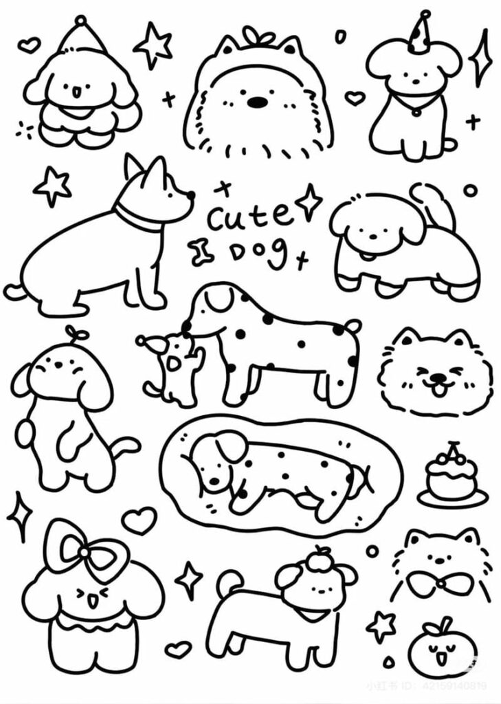 100+ Tranh tô màu sticker siêu đáng yêu cho bé, sáng tạo không giới hạn