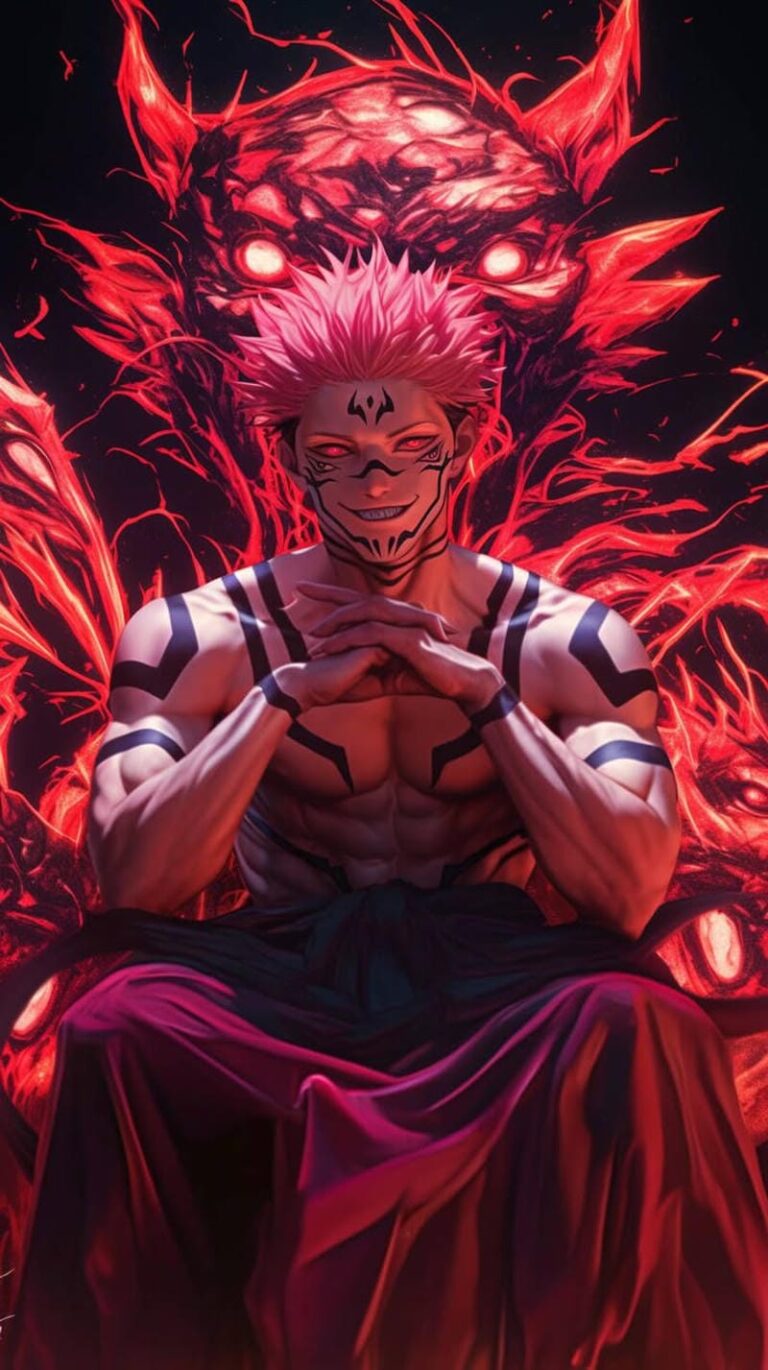 99+ Ảnh Sukuna ngầu nhất Jujutsu Kaisen khiến fan mê mẩn từ cái nhìn đầu