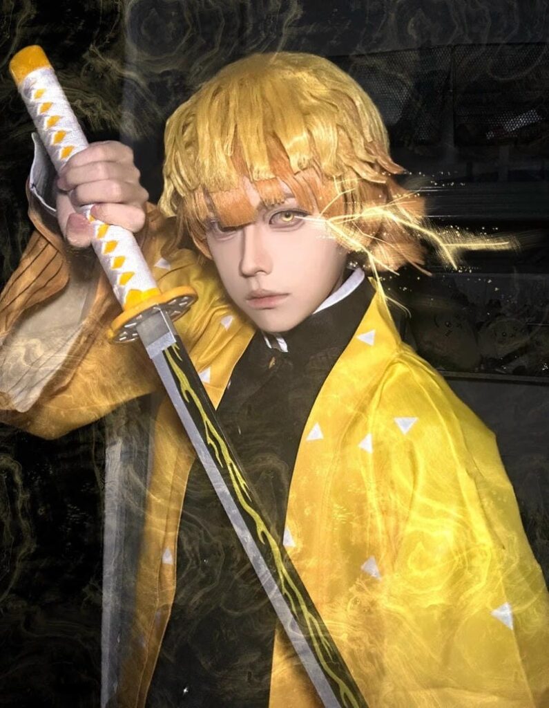 99+ Ảnh Zenitsu cosplay siêu chất, cực nổi bật cho fan anime Kimetsu no ...