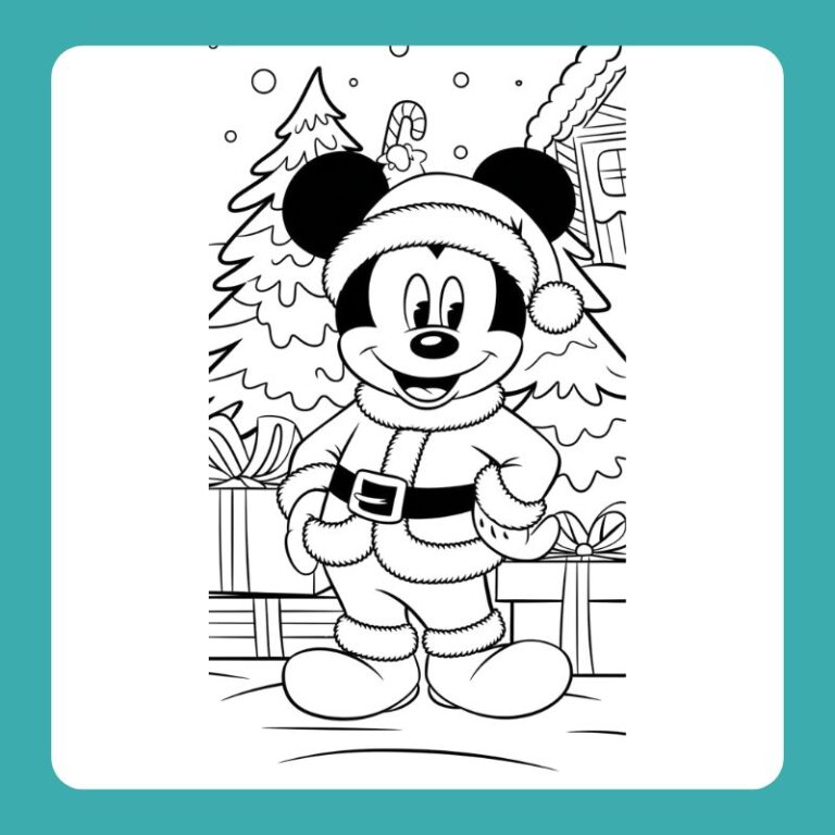 100+ Tranh tô màu chuột Mickey siêu dễ thương cho bé yêu sáng tạo theo ...