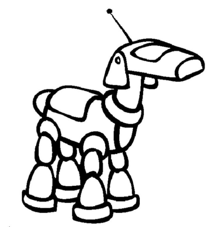 100+ Tranh tô màu robot đẹp cực ngầu cho các bé yêu thích công nghệ