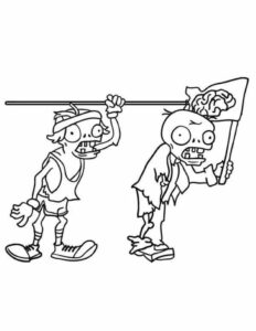 100+ Tranh tô màu zombie đa dạng, rèn luyện kỹ năng tô màu cho bé