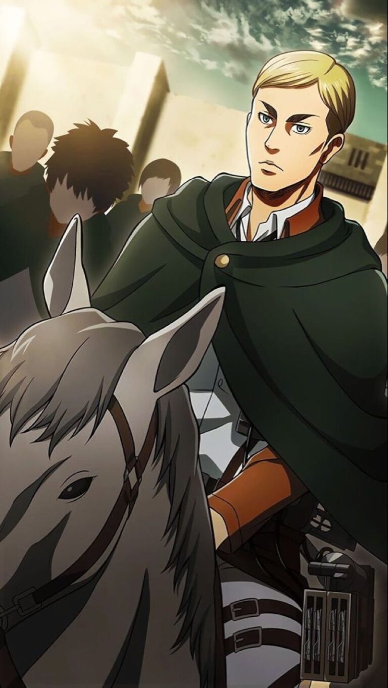 99+ Ảnh Erwin Smith ngầu lòi: Thần thái lãnh đạo không ai thay thế được