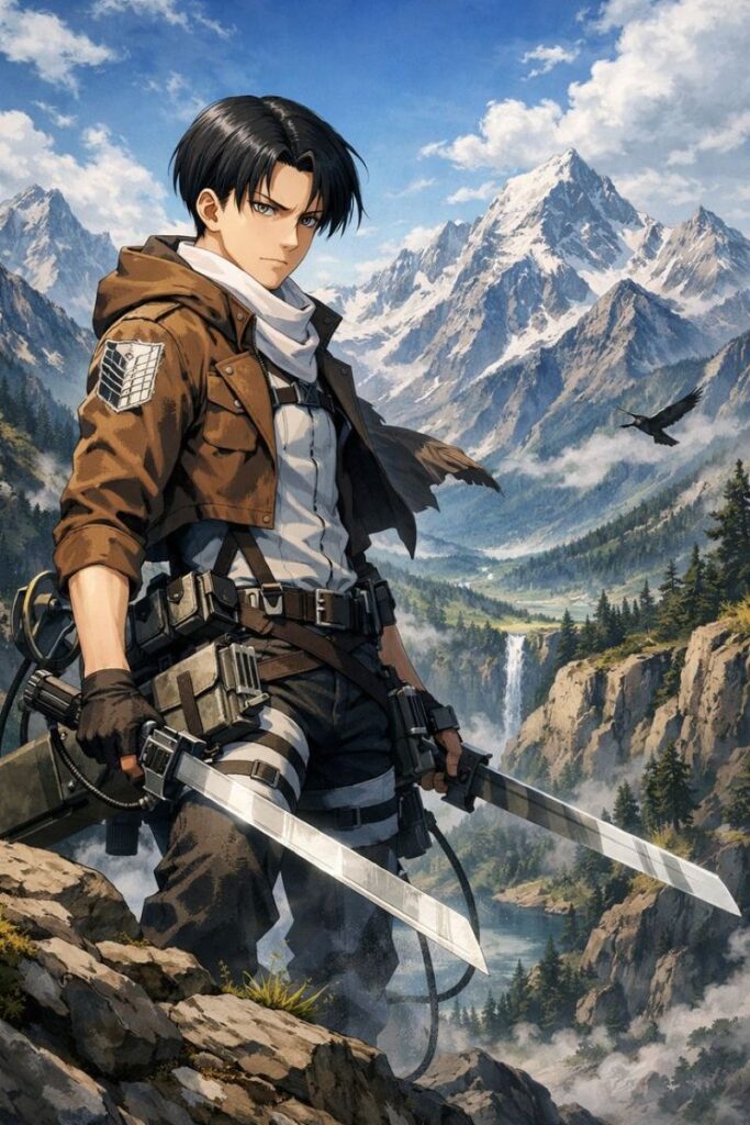 99+ Ảnh Levi Ackerman Ngầu Nhất: Từ Manga Đến Anime Bản Đẹp
